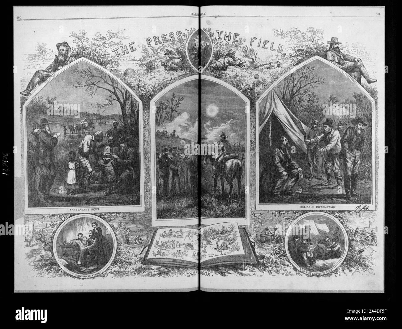 1800s political cartoons hi-res stock photography and images - Alamy
