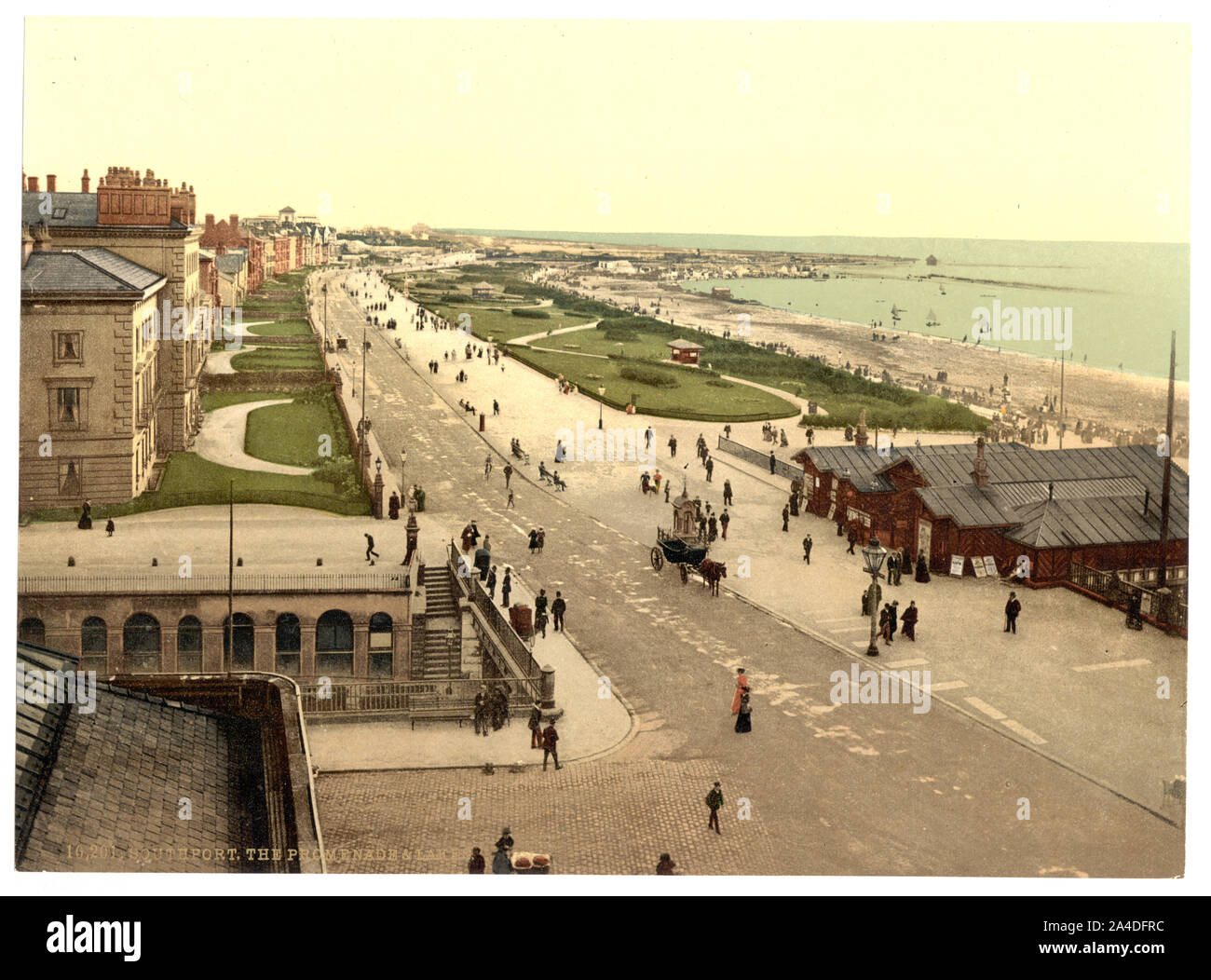 Tourist promenade Cut Out Stock Images & Pictures - Alamy