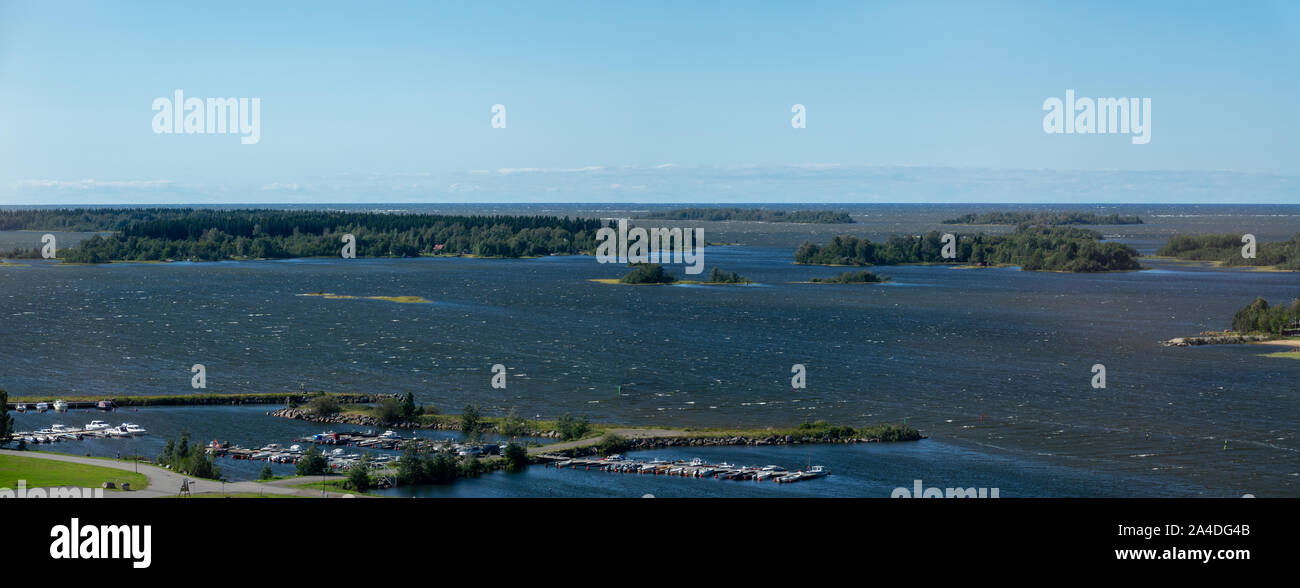 Seaside town of Raahe in Finland Stock Photo - Alamy