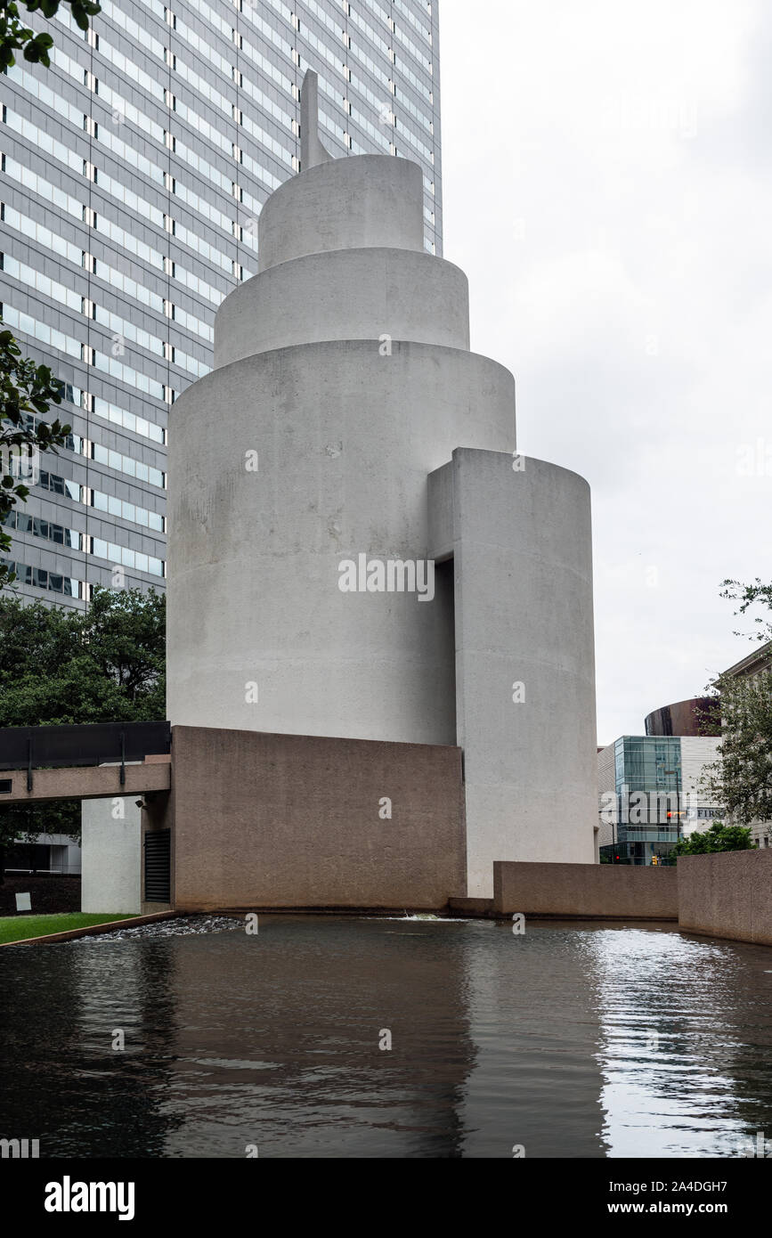 The public, nondenominational, spiral-shaped chapel in Thanks-Giving ...