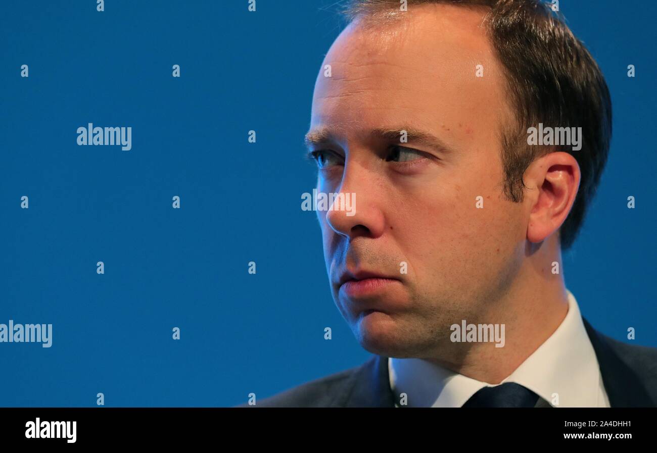 MATT HANCOCK, 2019 Stock Photo - Alamy