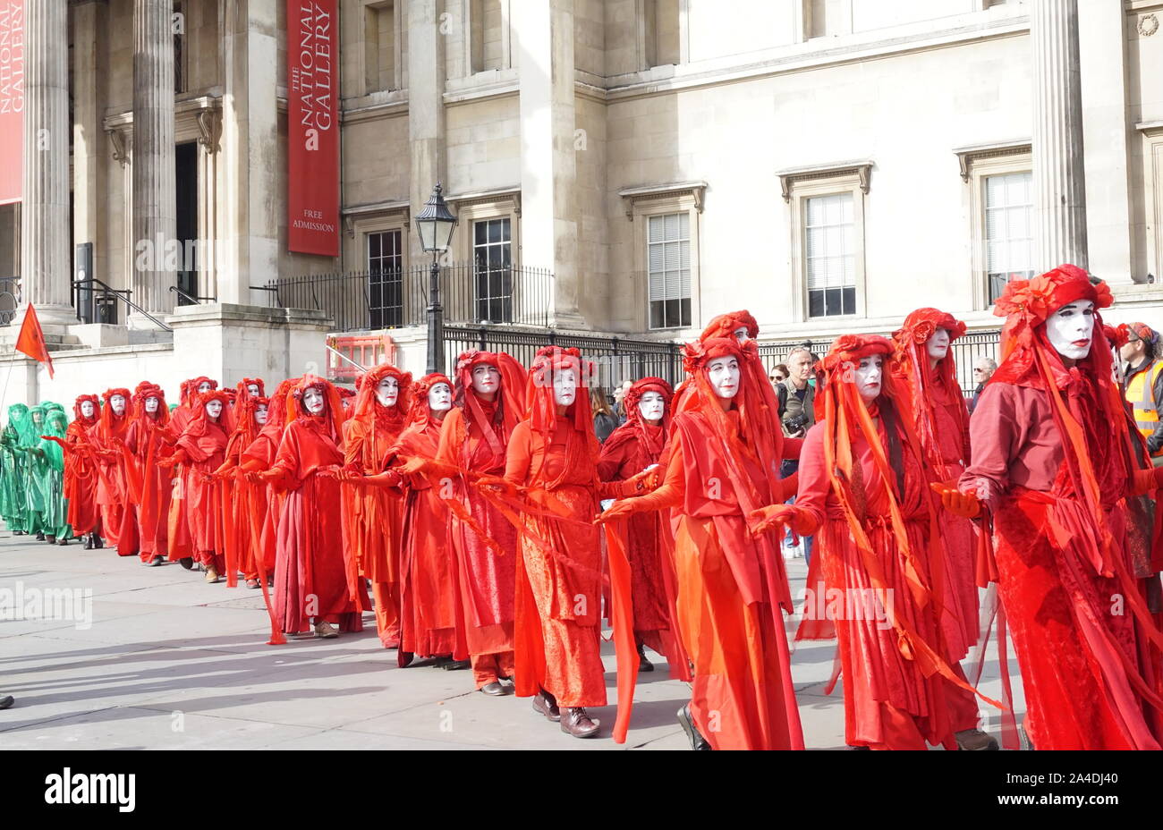 The Red Rebel Brigade Stock Photo - Alamy