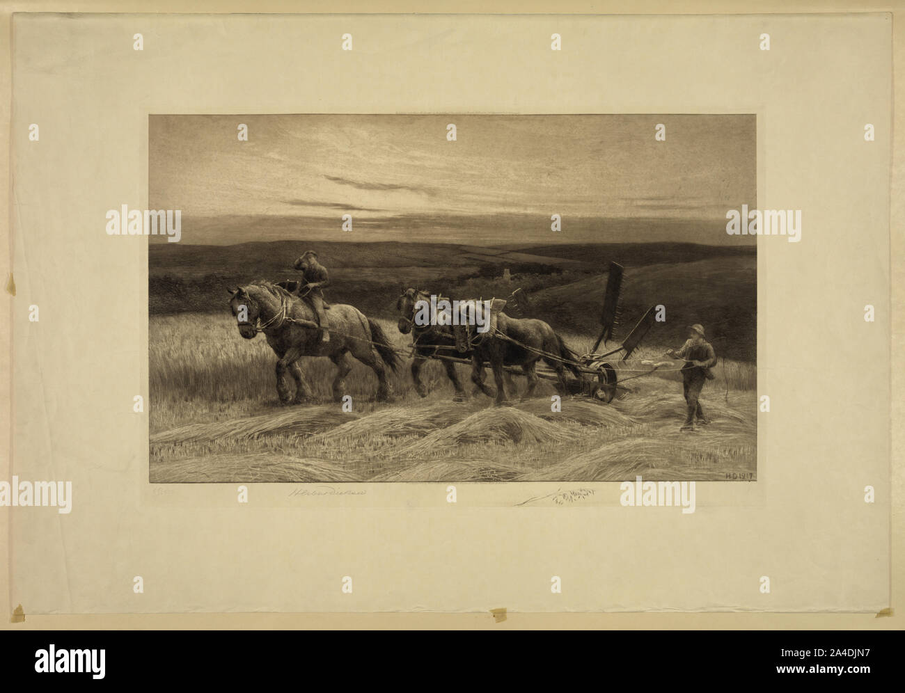 The reapers Stock Photo - Alamy