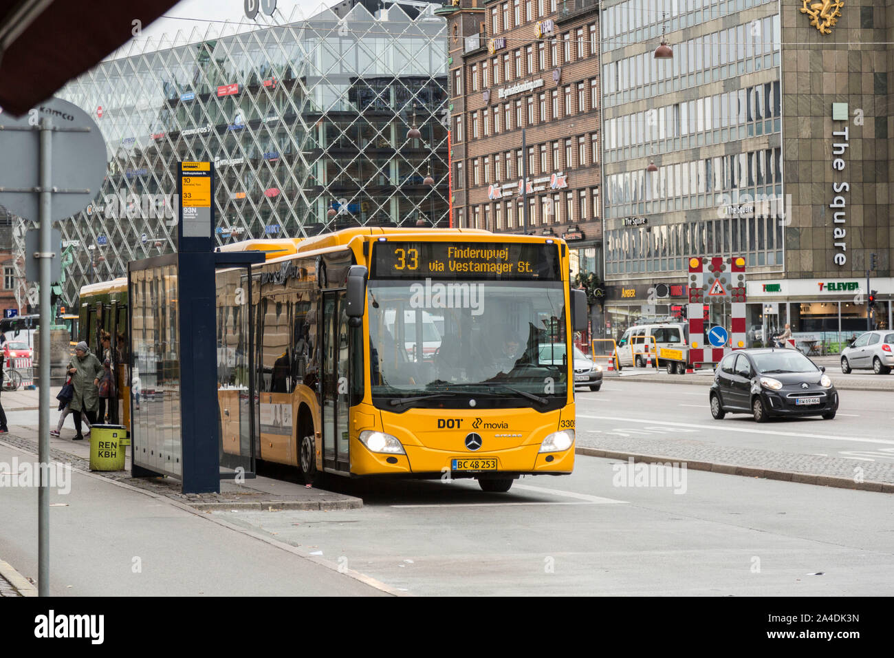 Public transport in Copenhagen Stock Photo - Alamy