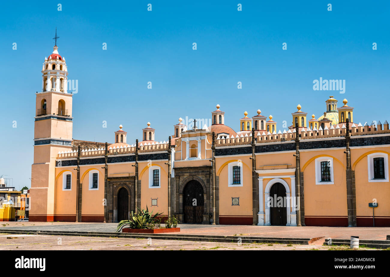 Capilla Real de Naturales at San Gabriel Friary in Cholula, Mexico ...