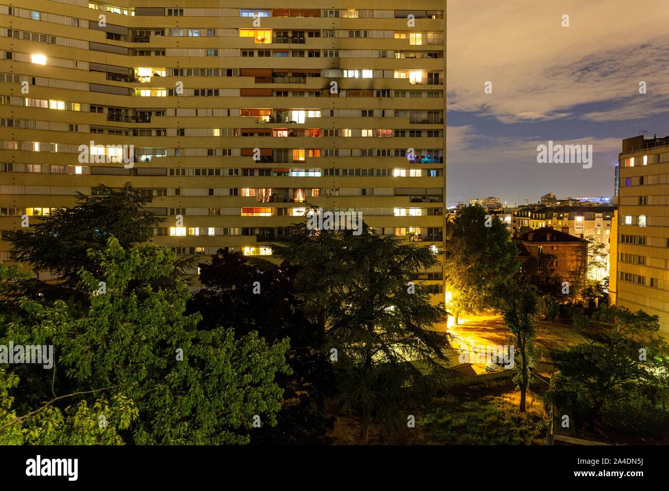 Subsidized housing estate hi-res stock photography and images - Alamy
