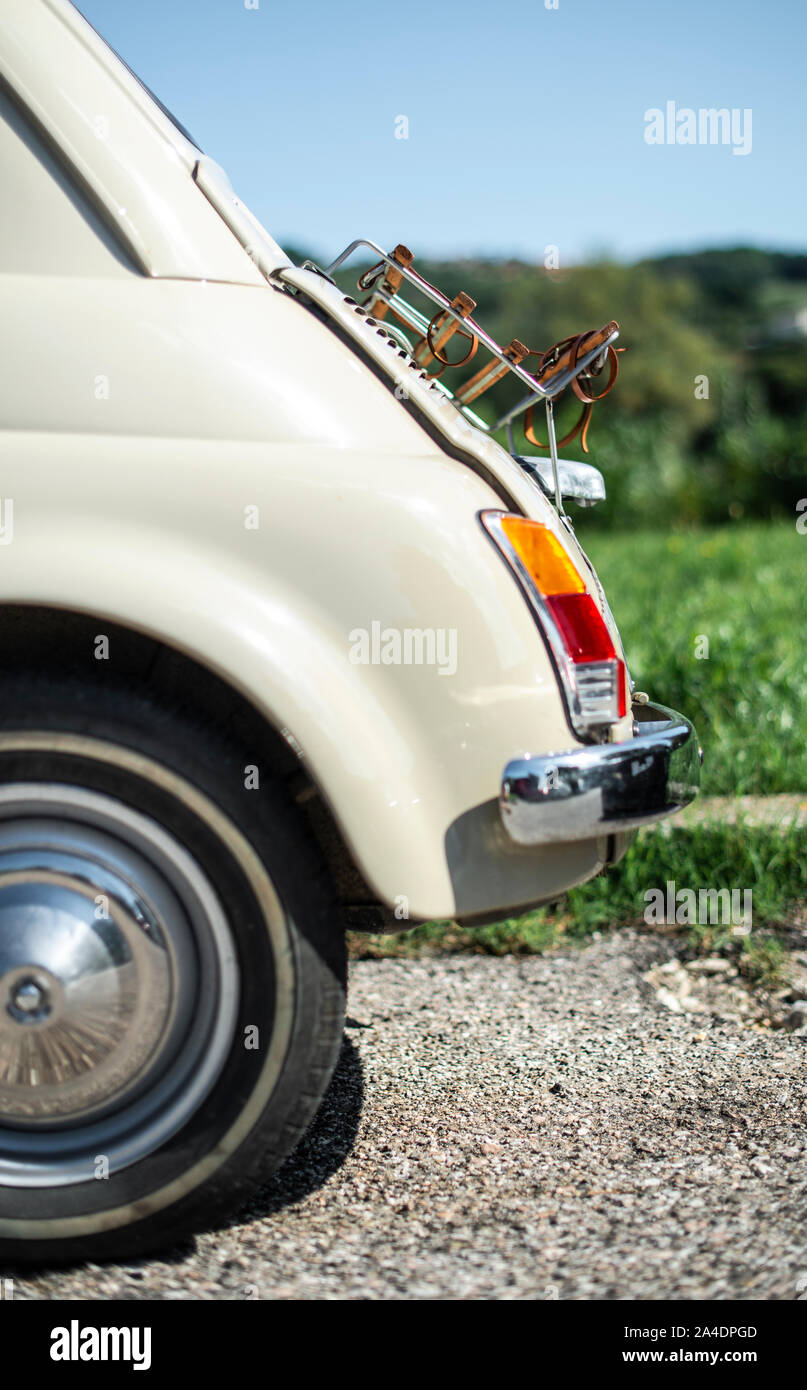 Beige italian car hi-res stock photography and images - Alamy