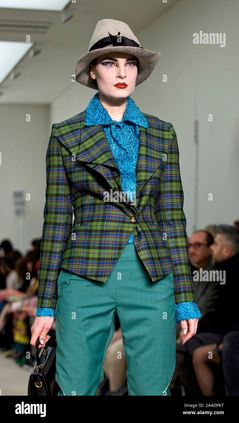 Vivienne westwood tartan hi-res stock photography and images - Alamy