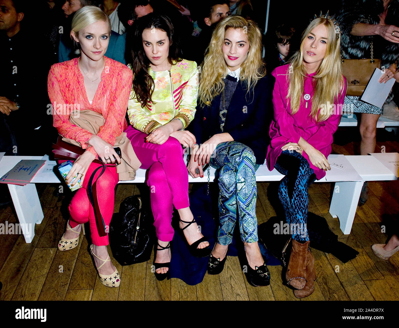 Neon pink trousers hi-res stock photography and images - Alamy