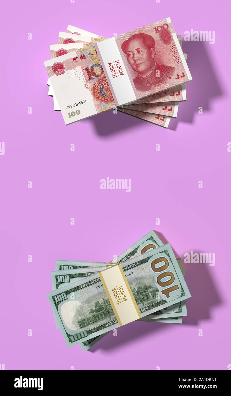 100 yuan banknotes hi-res stock photography and images - Alamy