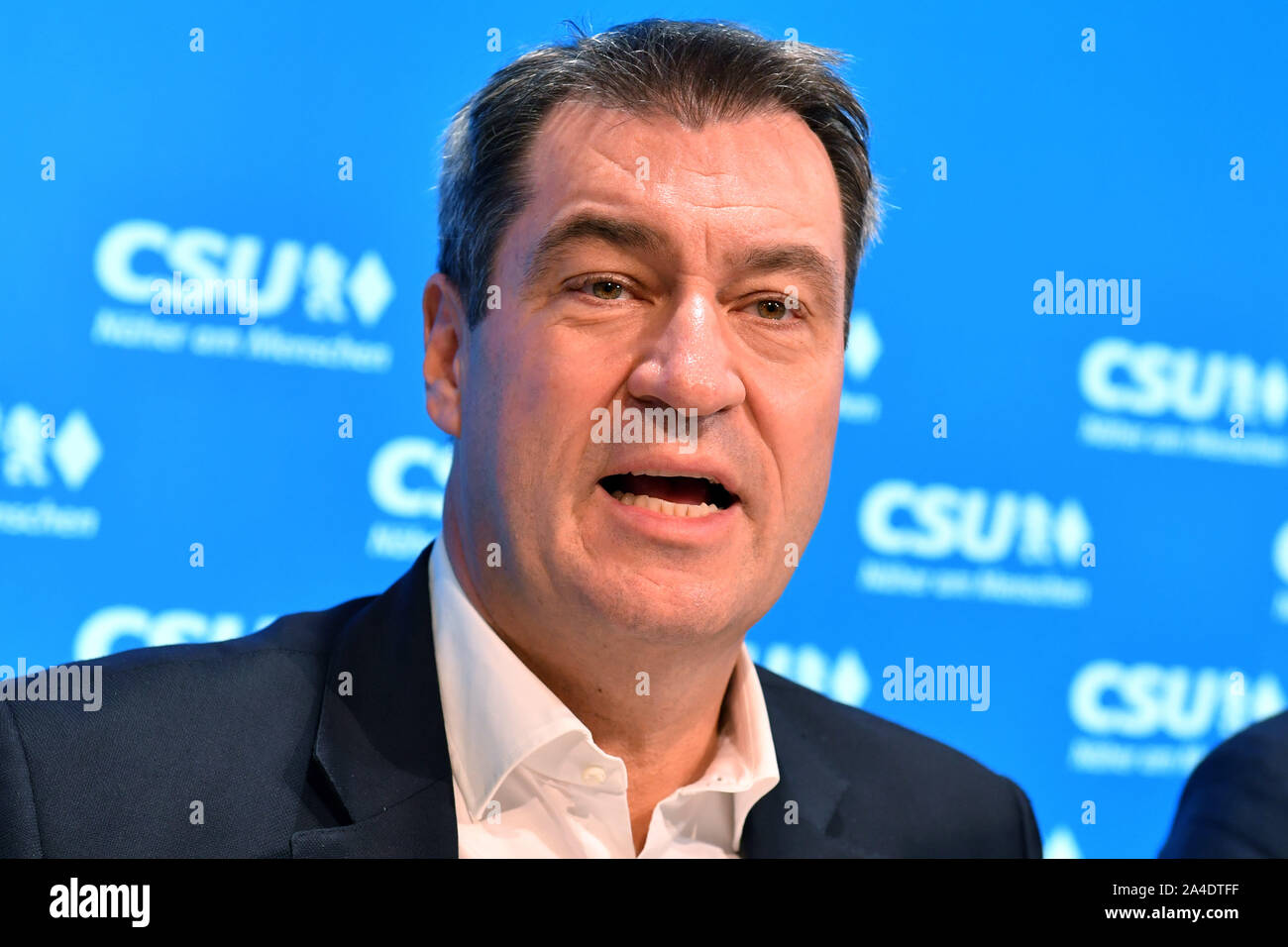 Markus SOEDER (Bavarian State Premier and CSU Chairman), single image ...