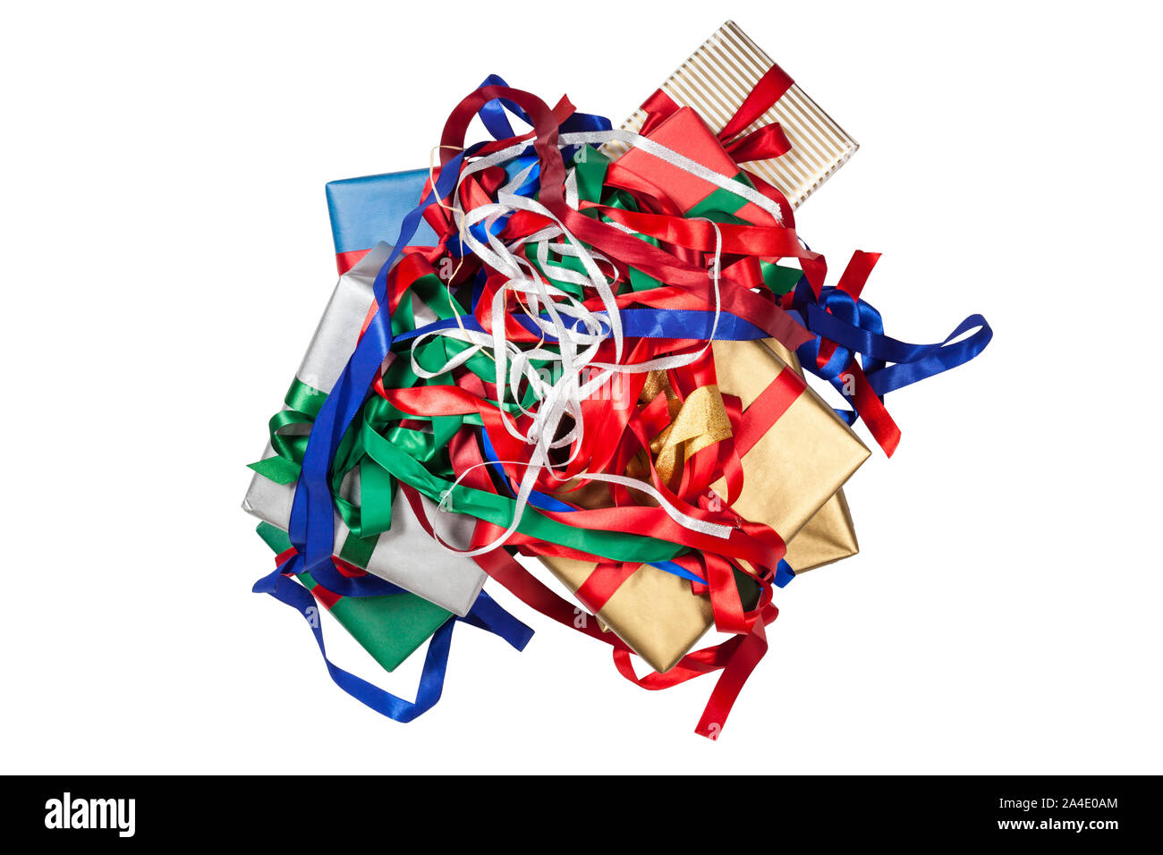 Piles of christmas presents hi-res stock photography and images - Alamy