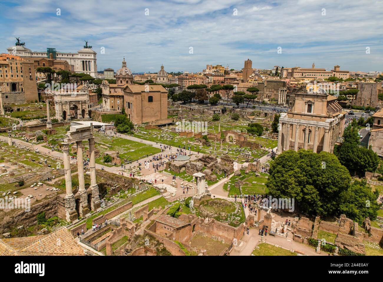 Chiesa di san luca e martina hi-res stock photography and images - Alamy