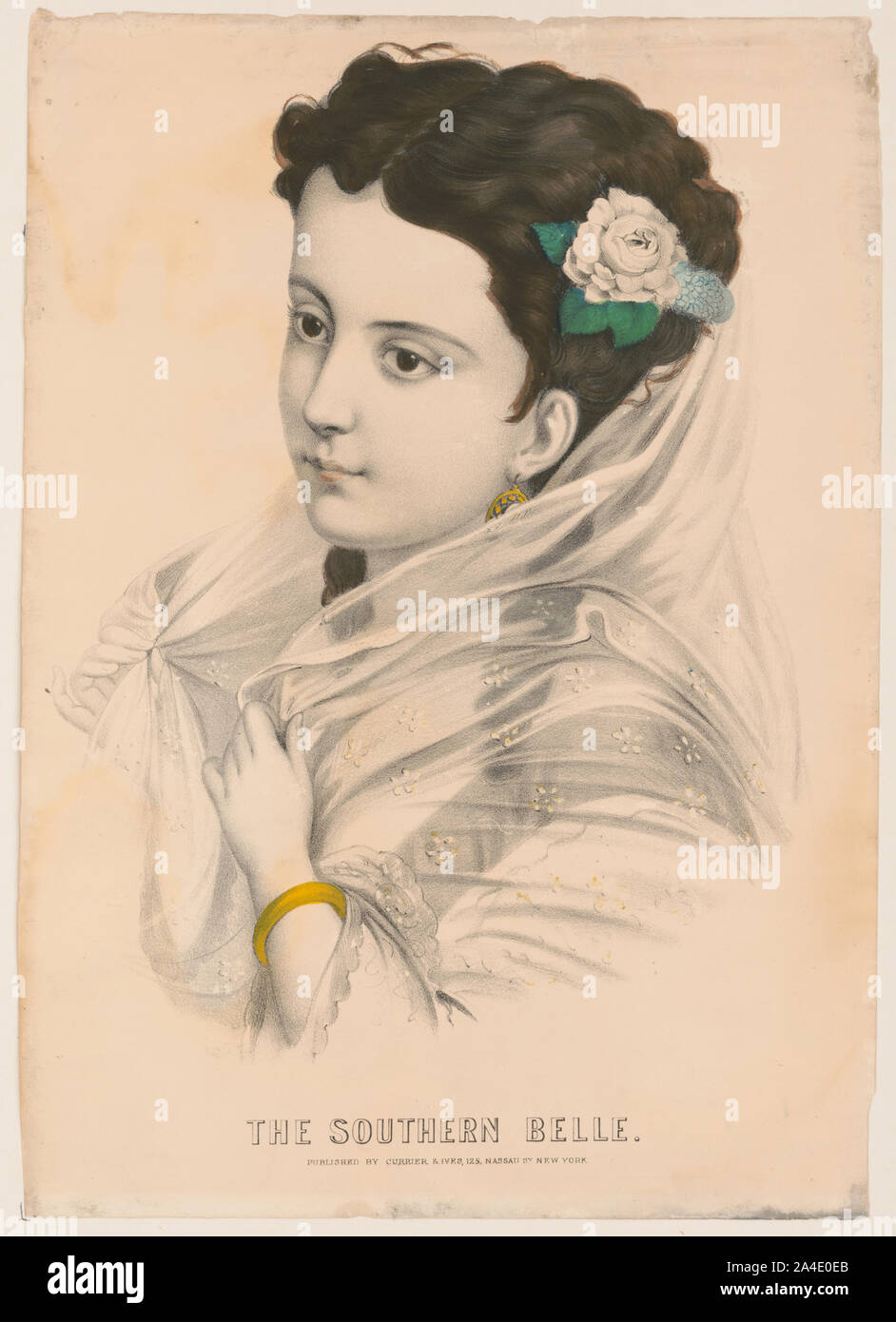 The southern belle Stock Photo - Alamy