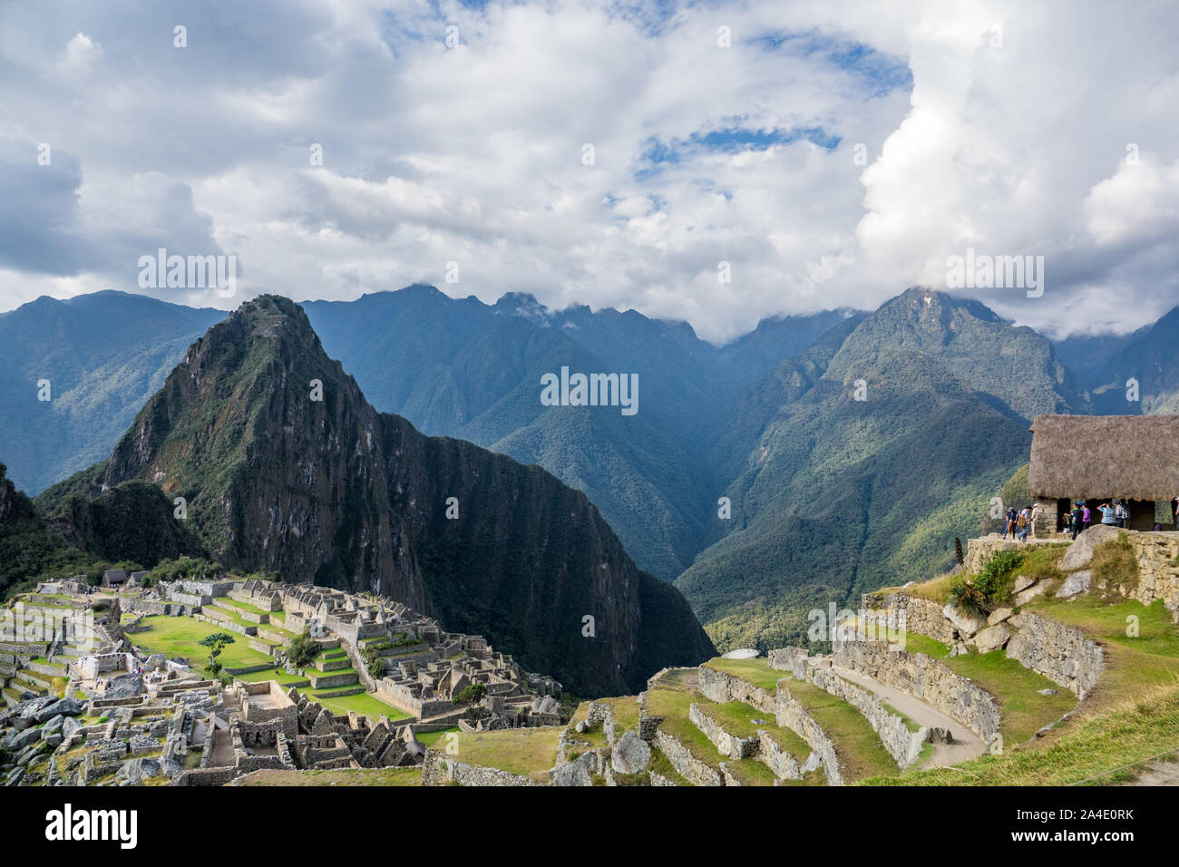 Lost city of incas Machu Picchu Stock Photo - Alamy