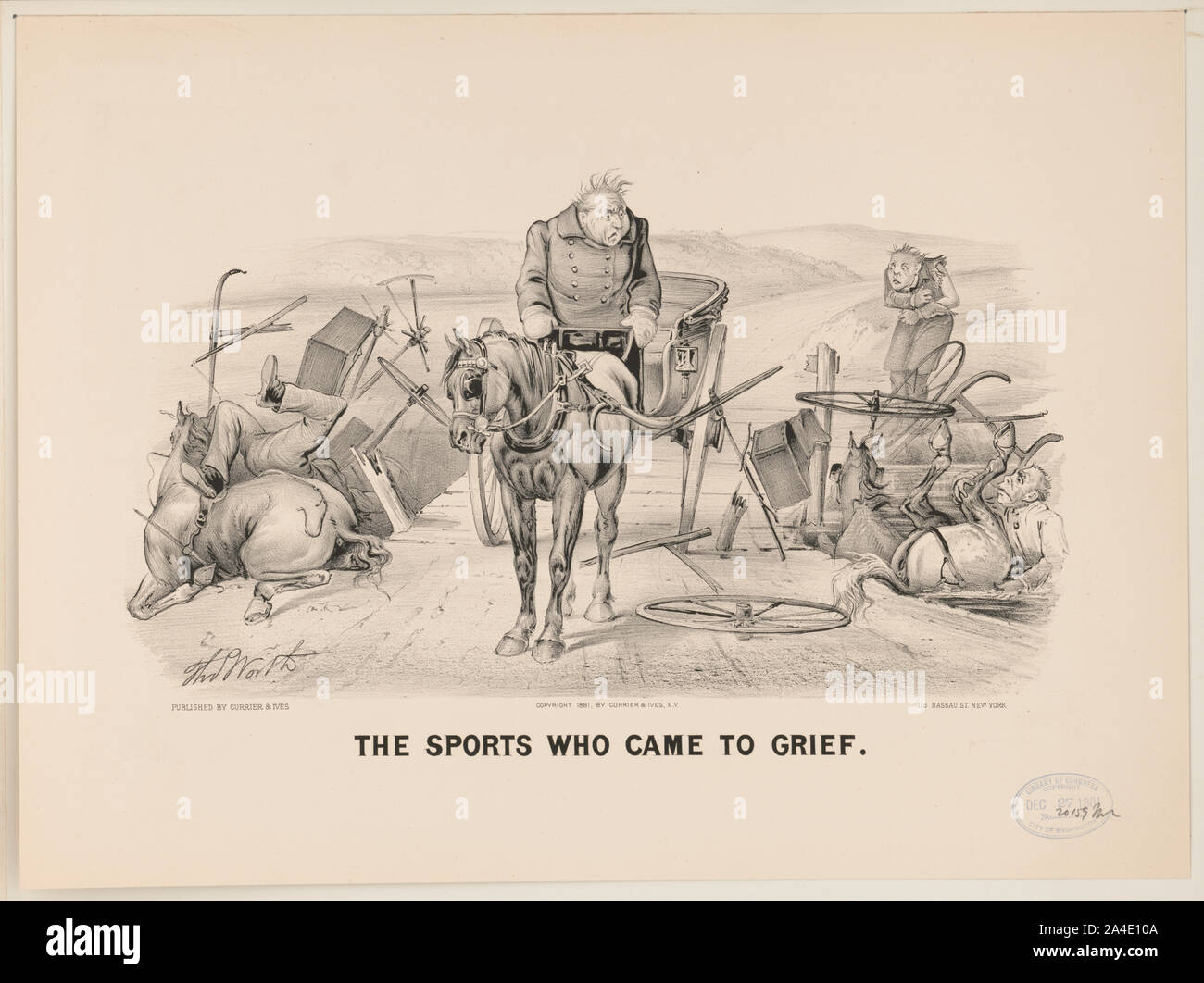 The sports who came to grief Stock Photo - Alamy