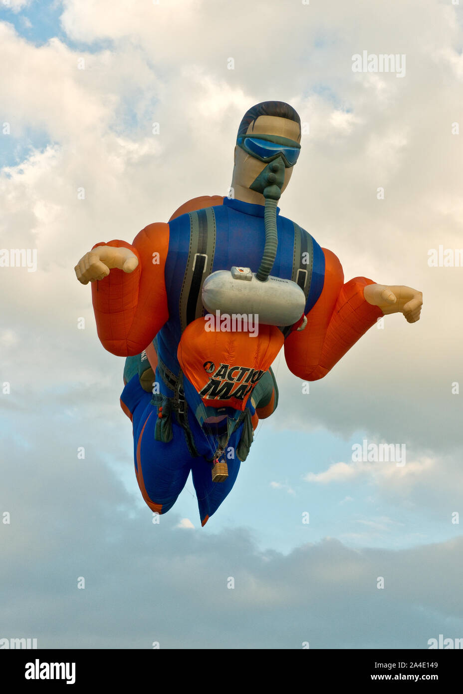 "Action Man" hot air balloon. Bristol International Balloon Fiesta ...