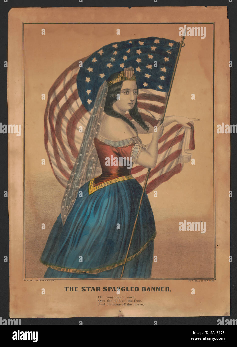 Star spangled banner hi-res stock photography and images - Alamy