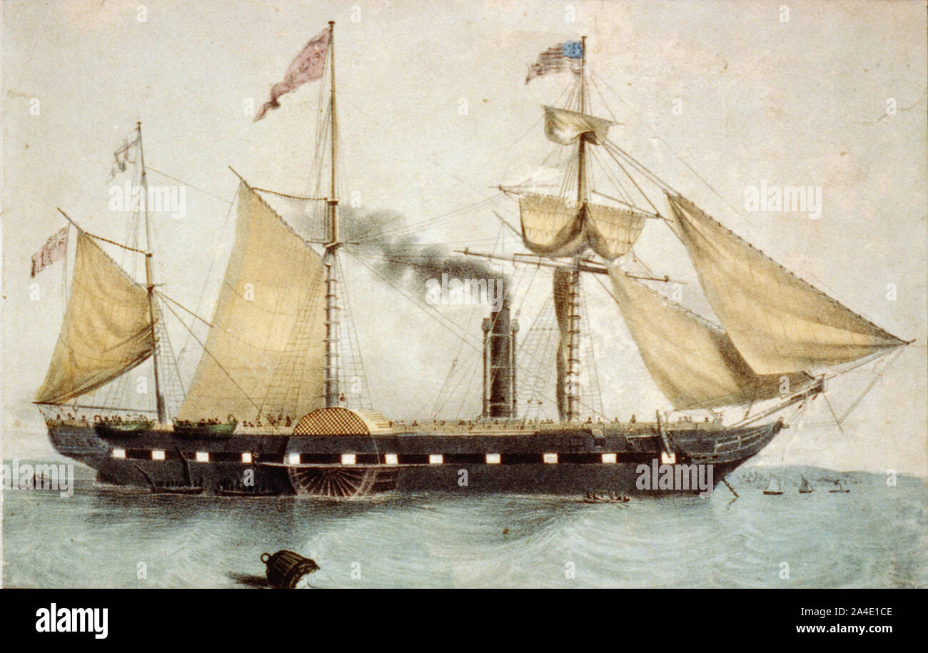 The steam ship President (cropped Stock Photo - Alamy