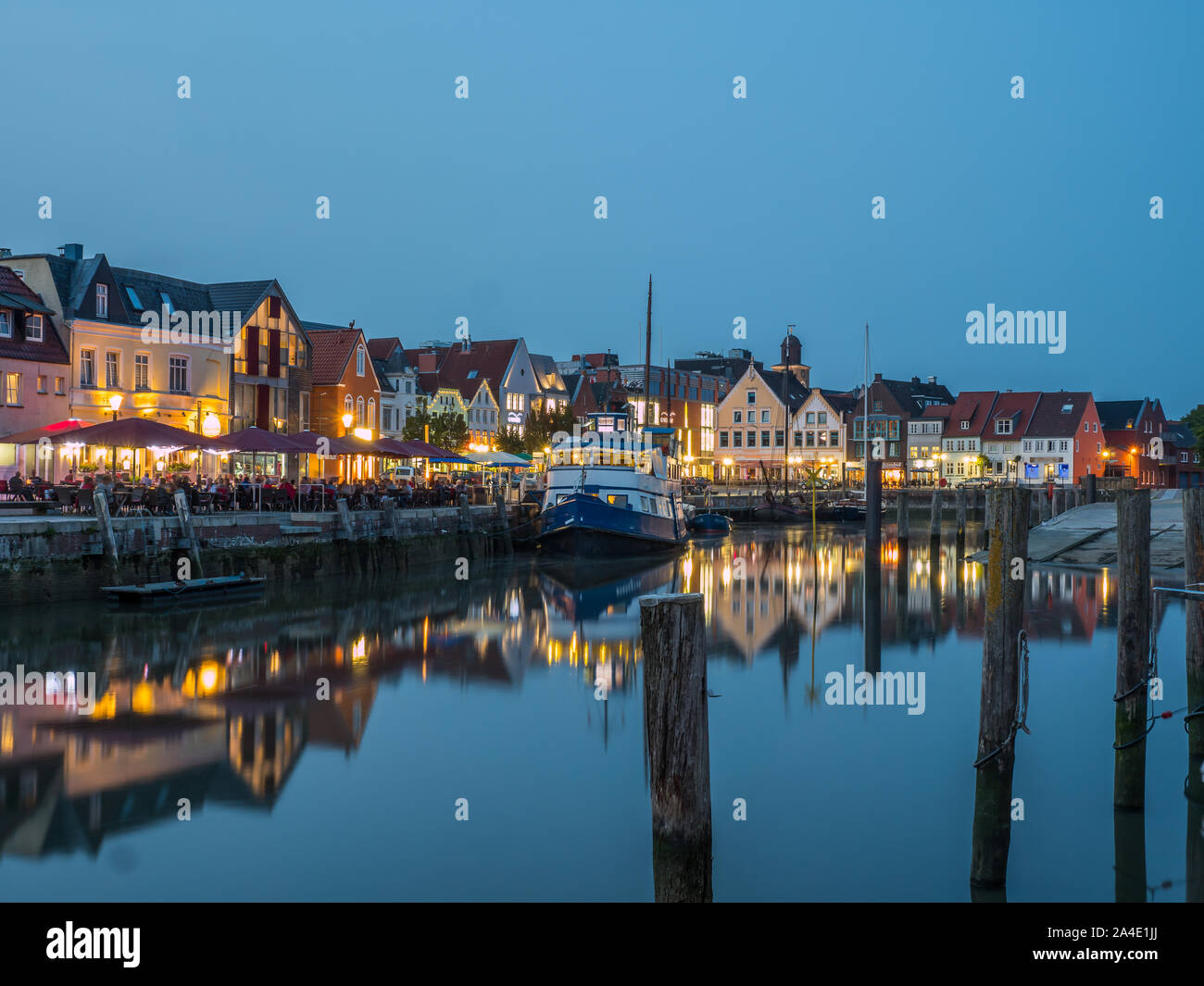 Port city of husum hi-res stock photography and images - Alamy
