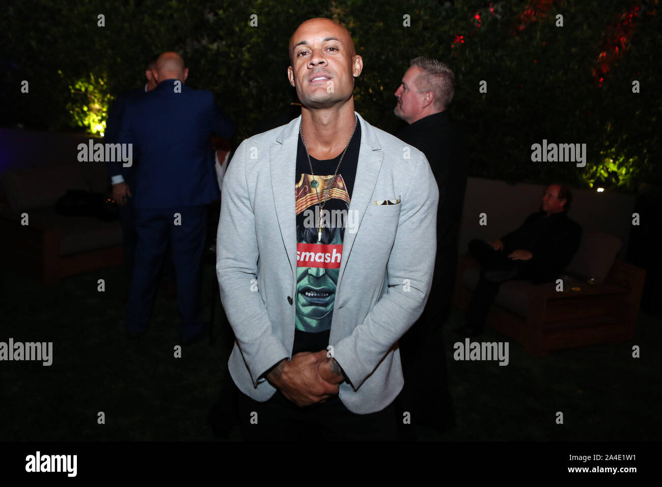 BRENTWOOD, LOS ANGELES, CALIFORNIA, USA - OCTOBER 12: Steve Orosco ...