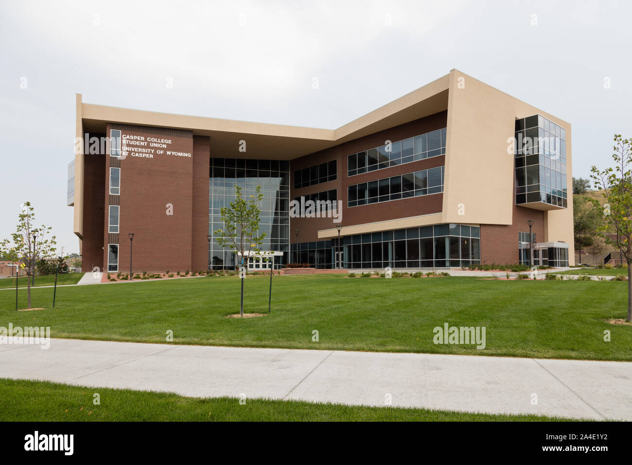 The student Union on the University of Wyoming at Casper College campus ...