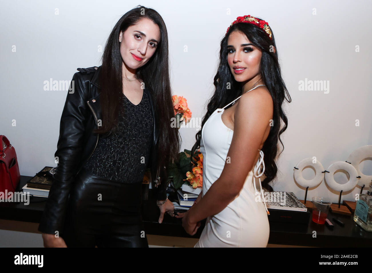 BRENTWOOD, LOS ANGELES, CALIFORNIA, USA - OCTOBER 12: Andrea Edelstein ...