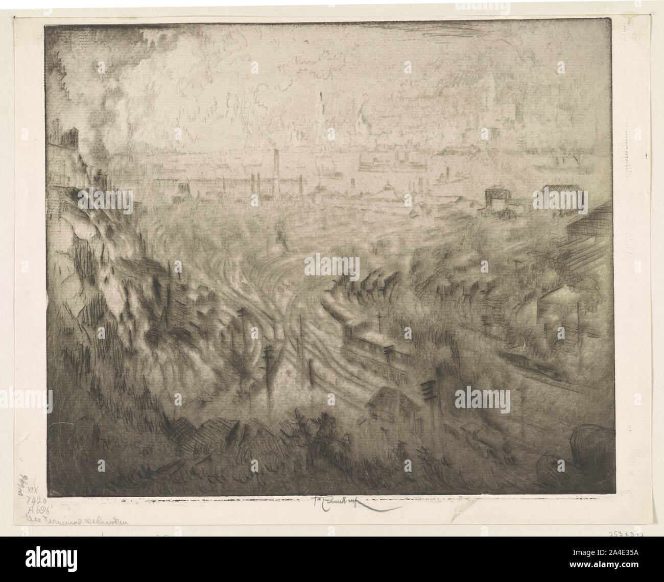 The terminal, Weehawken Stock Photo - Alamy