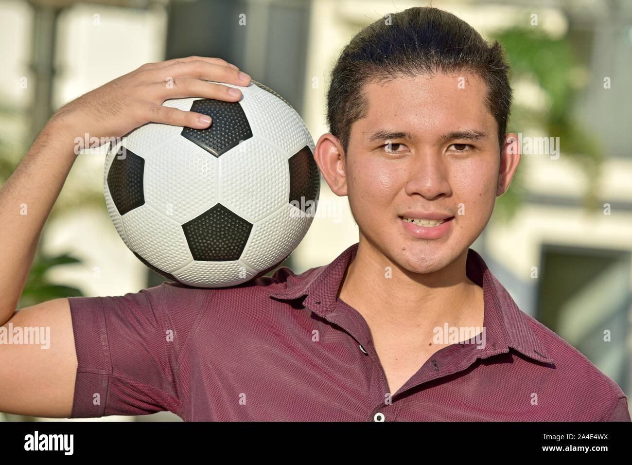 Handsome soccer player hi-res stock photography and images - Alamy