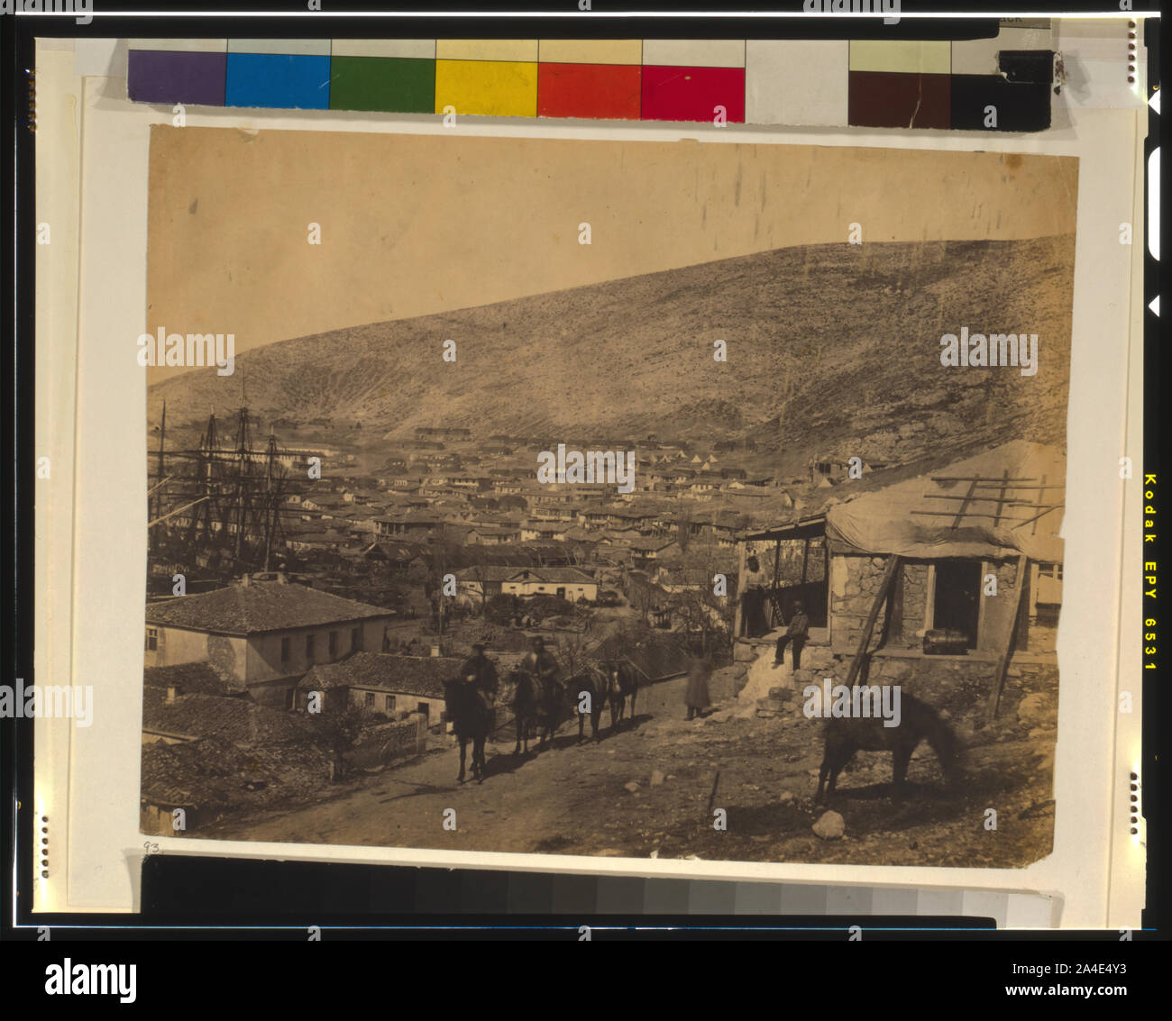 The town of Balaklava Stock Photo - Alamy