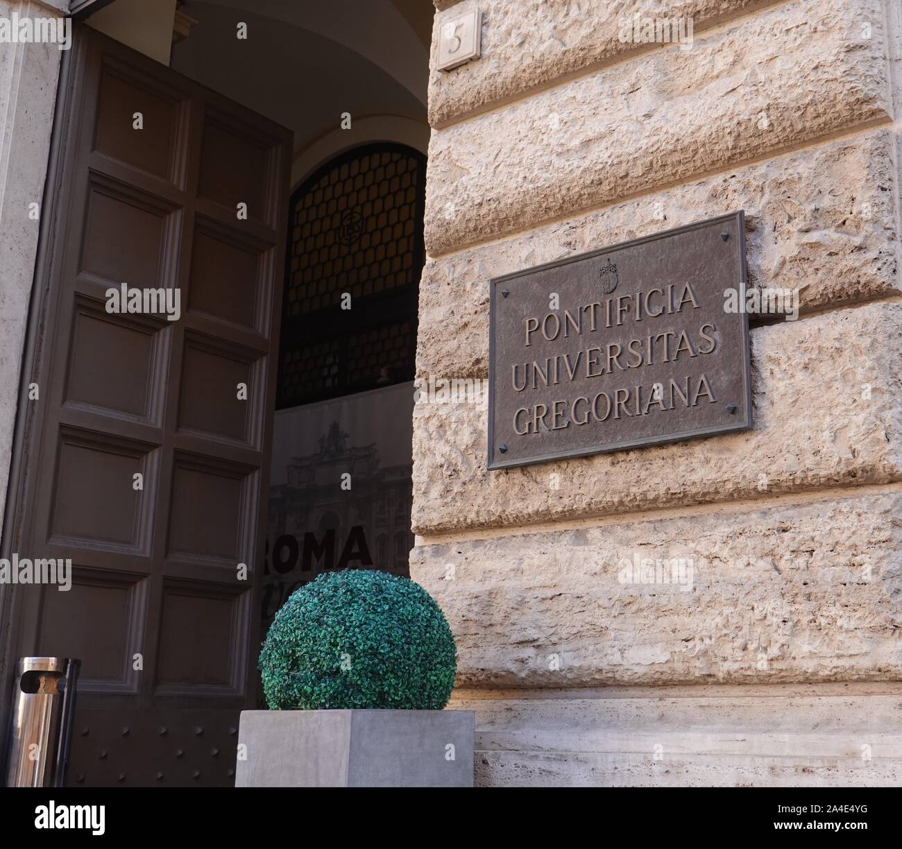 The Pontifical Gregorian University in Rome, Italy Stock Photo - Alamy