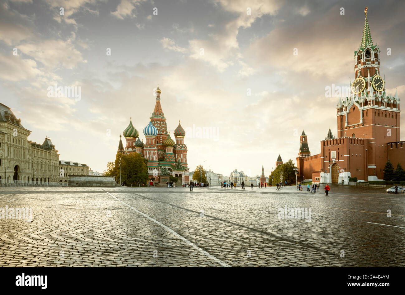 Red Square in Moscow city, Russia Stock Photo - Alamy
