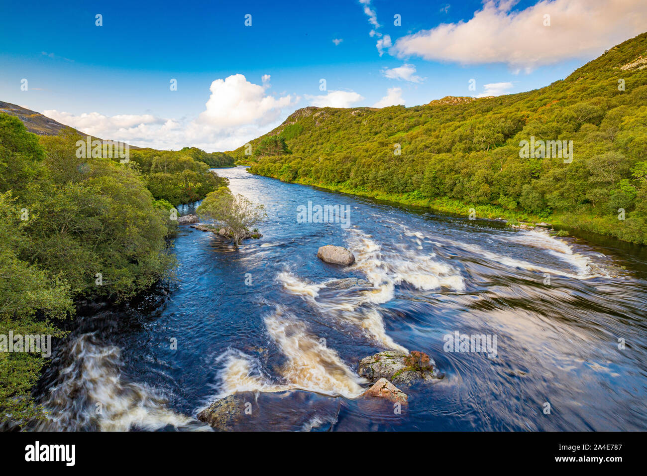 River Hope. Lairg, Scotland Stock Photo - Alamy