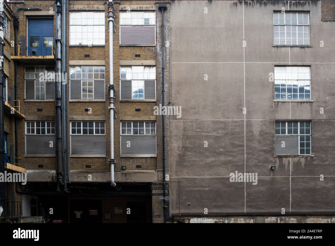 LONDON, ENGLAND - September 15, 2019, Typical streets and facades of ...