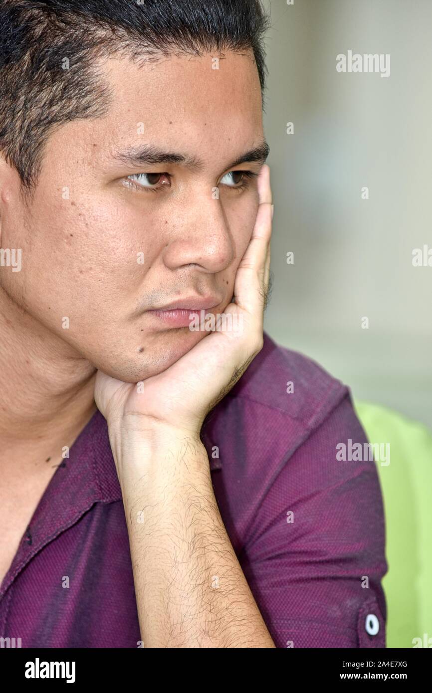 Person And Worry Stock Photo - Alamy