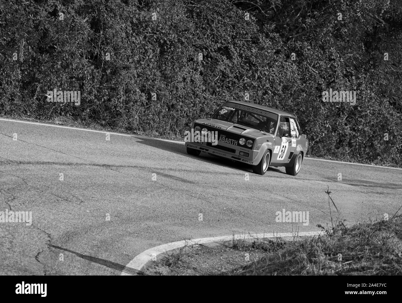 Fiat 131 abarth rally car hi-res stock photography and images - Alamy