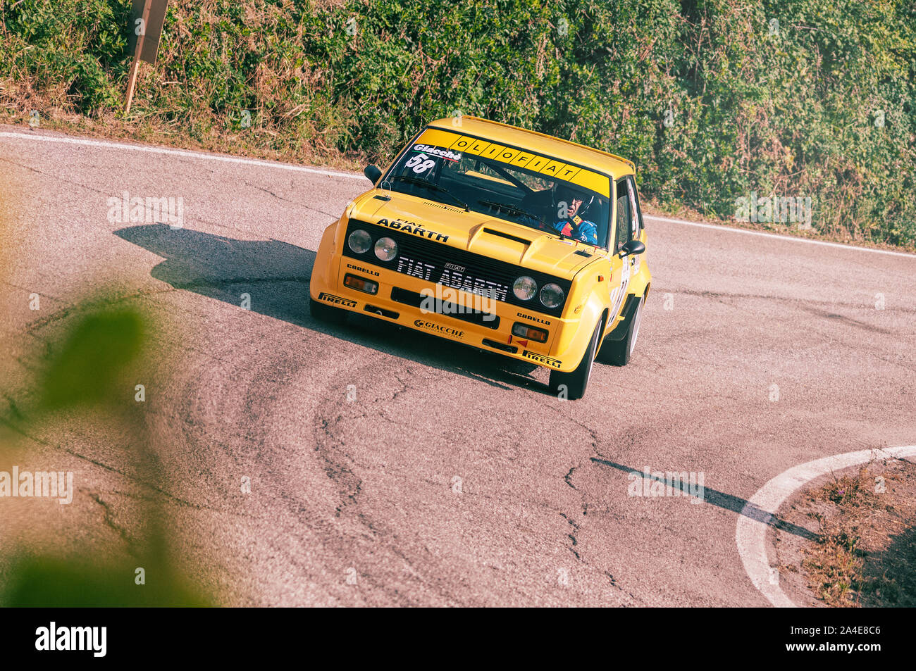 Fiat 131 abarth rally car hi-res stock photography and images - Alamy