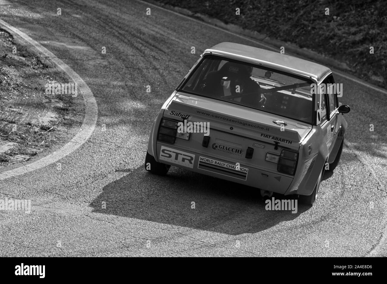 Fiat 131 abarth rally car hi-res stock photography and images - Alamy
