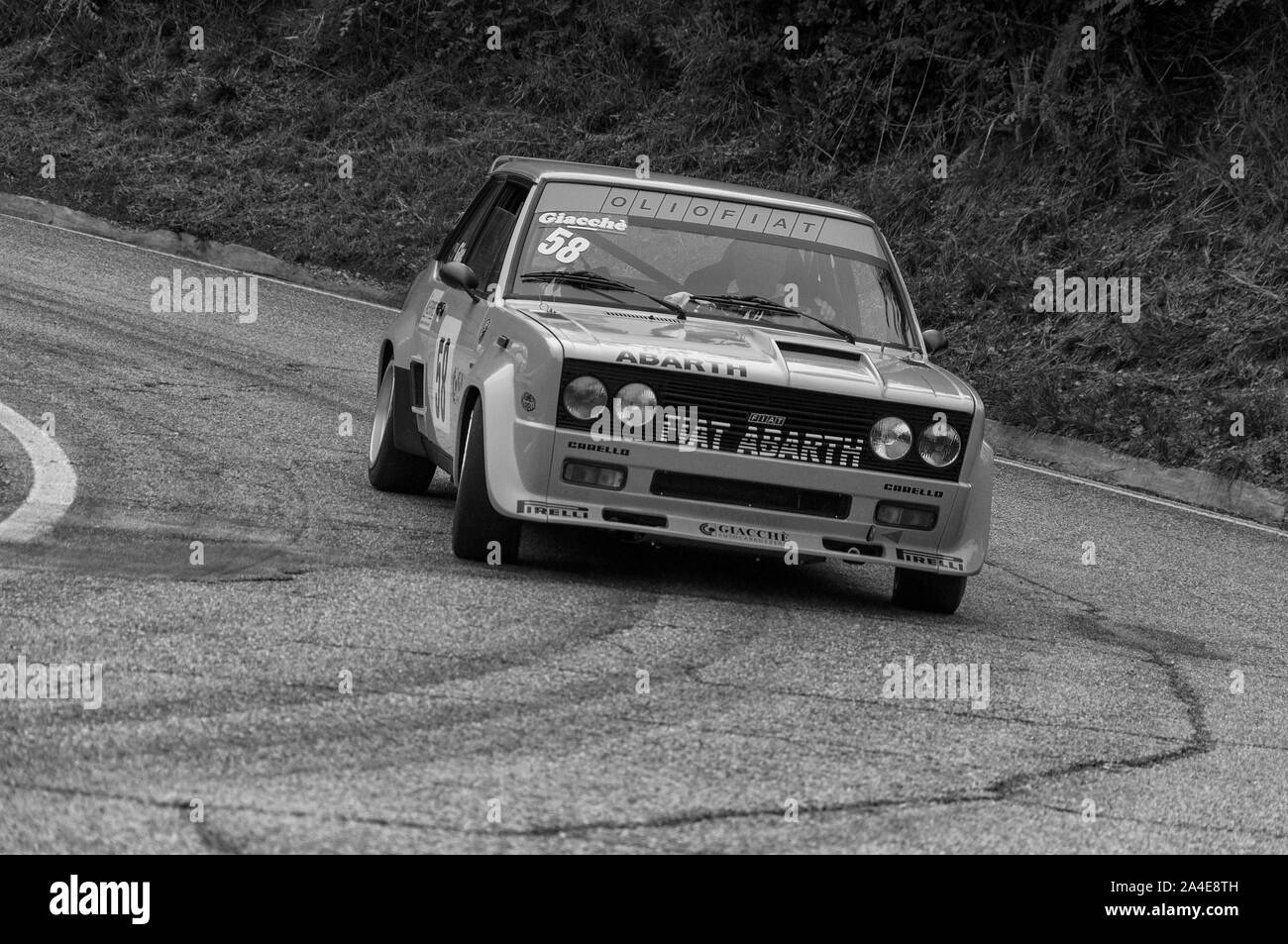 Fiat 131 abarth rally car hi-res stock photography and images - Alamy
