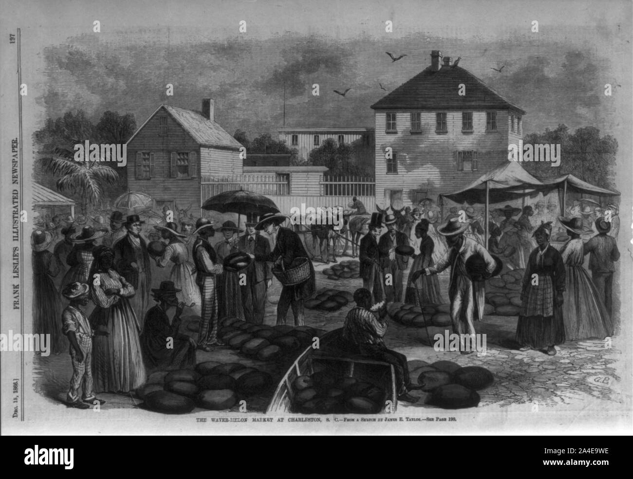 Charleston market Black and White Stock Photos & Images - Alamy