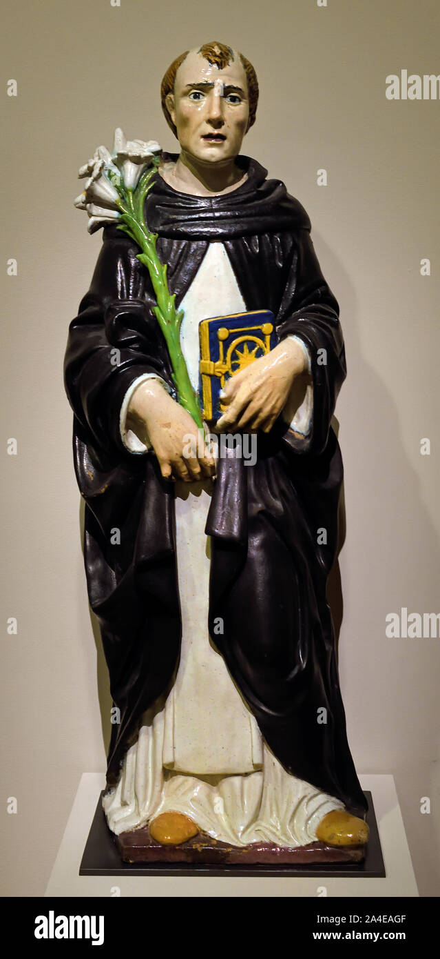Saint Dominique - St. Dominic 1520 Andrea della Robbia, Italian, Italy ...