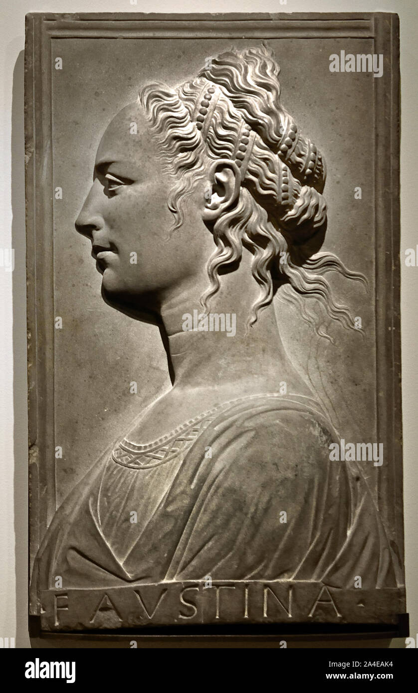 Portrait of Emperor Galba and the Empress Faustina the Ancient 1500 By ...