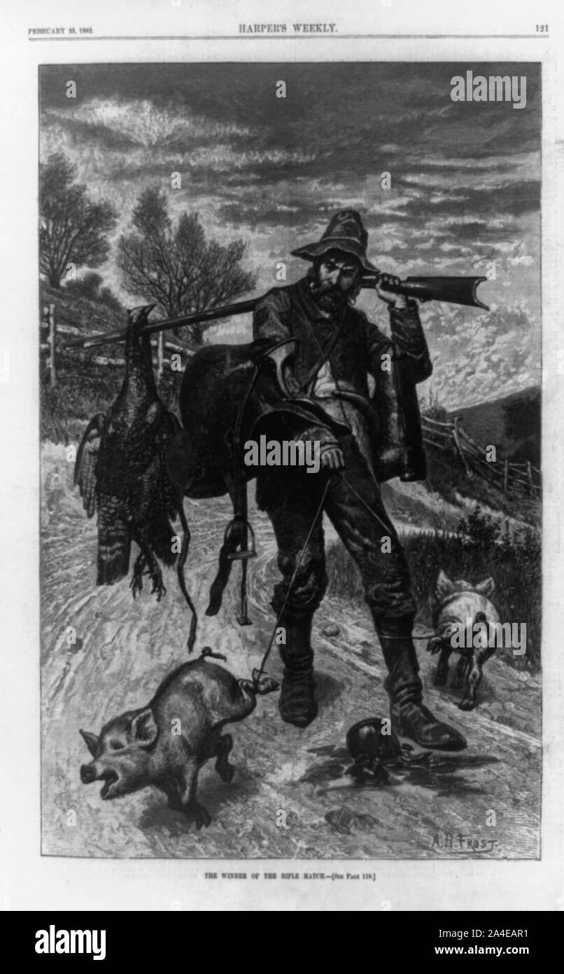 A target rifle Black and White Stock Photos & Images - Alamy