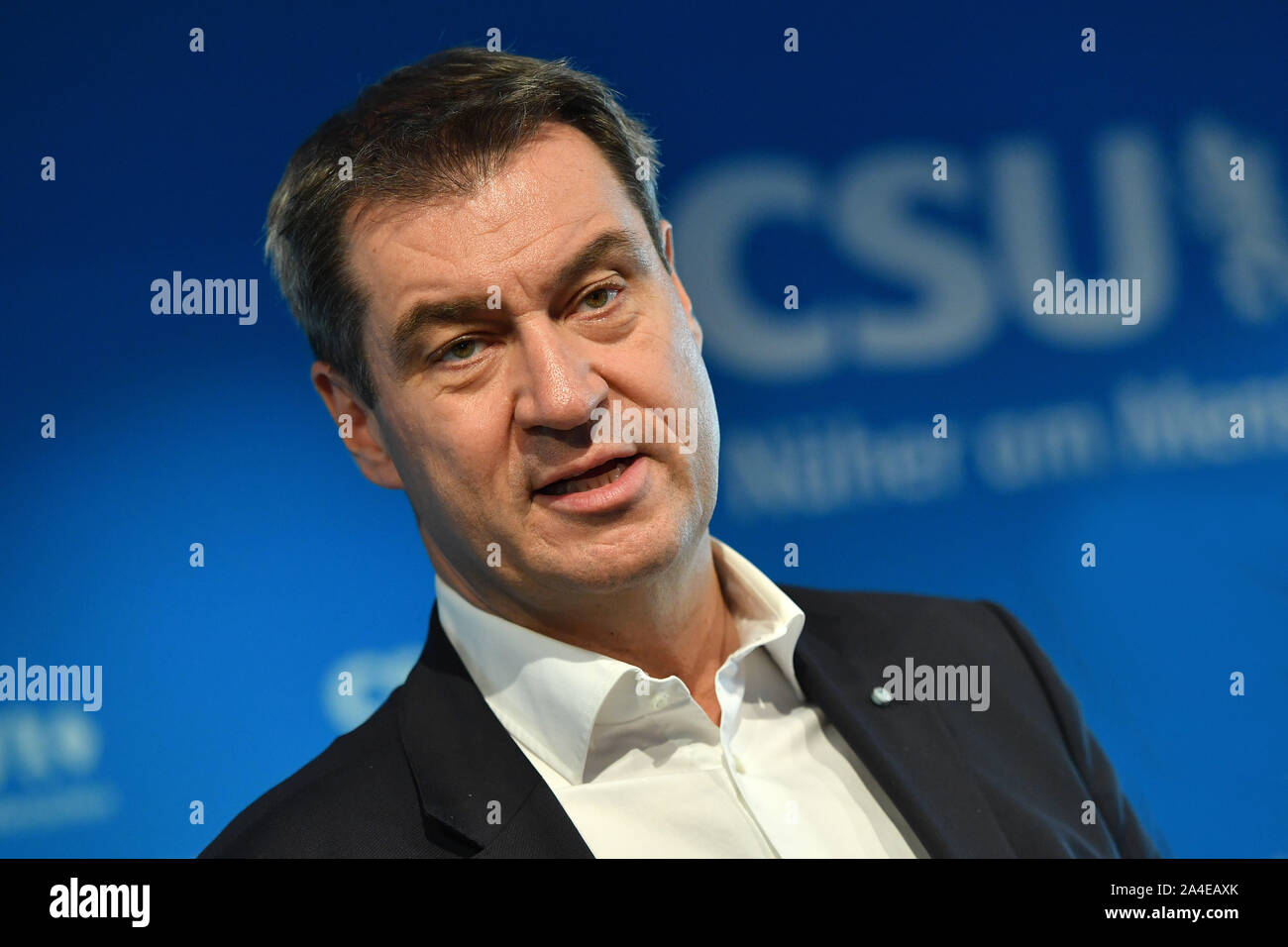Markus SOEDER (Bavarian State Premier and CSU Chairman), single image ...