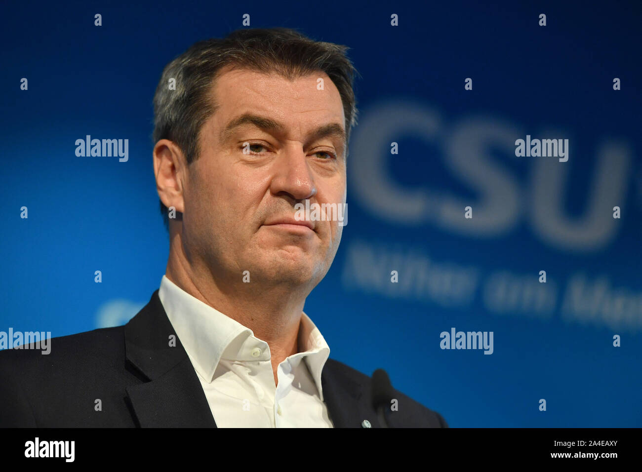 Markus SOEDER (Bavarian State Premier and CSU Chairman), single image ...