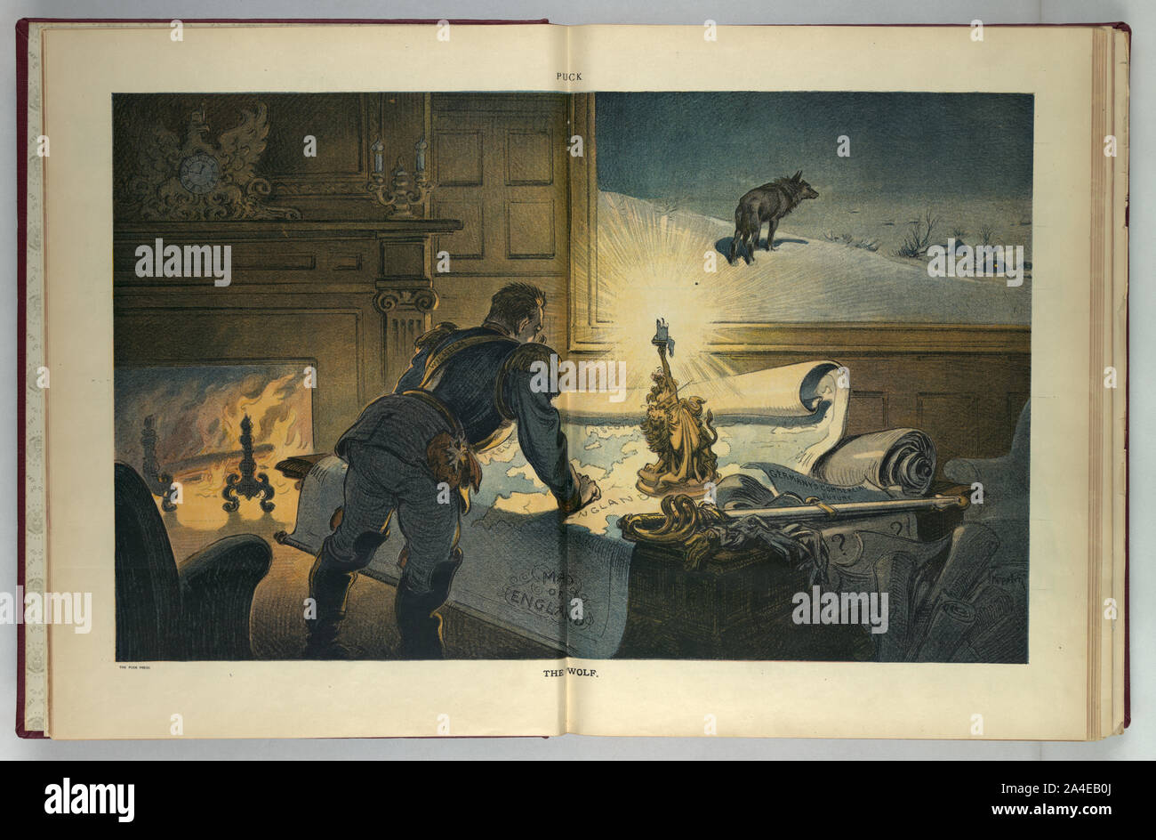 The wolf / Keppler Stock Photo - Alamy