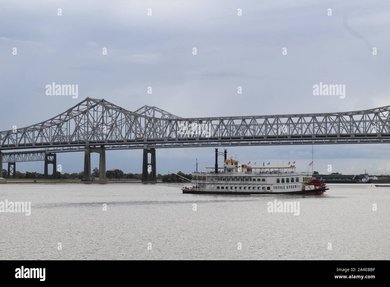 New Orleans Louisiana bridge Stock Photo - Alamy