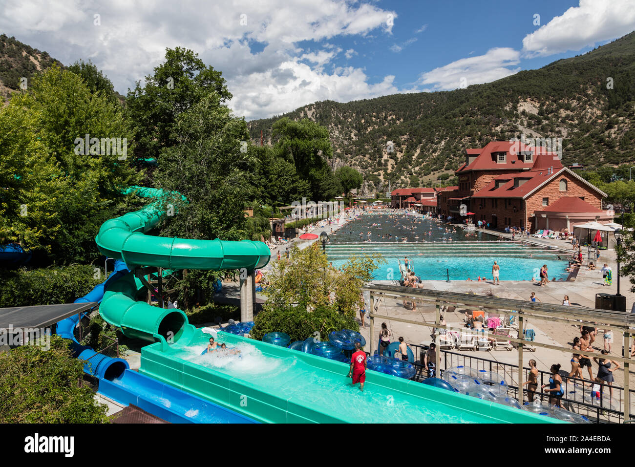 The world's largest hot springs pool was attraction enough for a ...