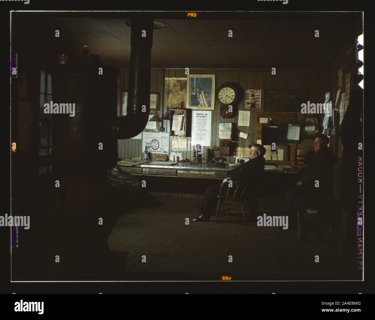 The yardmaster's office at the receiving yard, North Proviso Stock ...