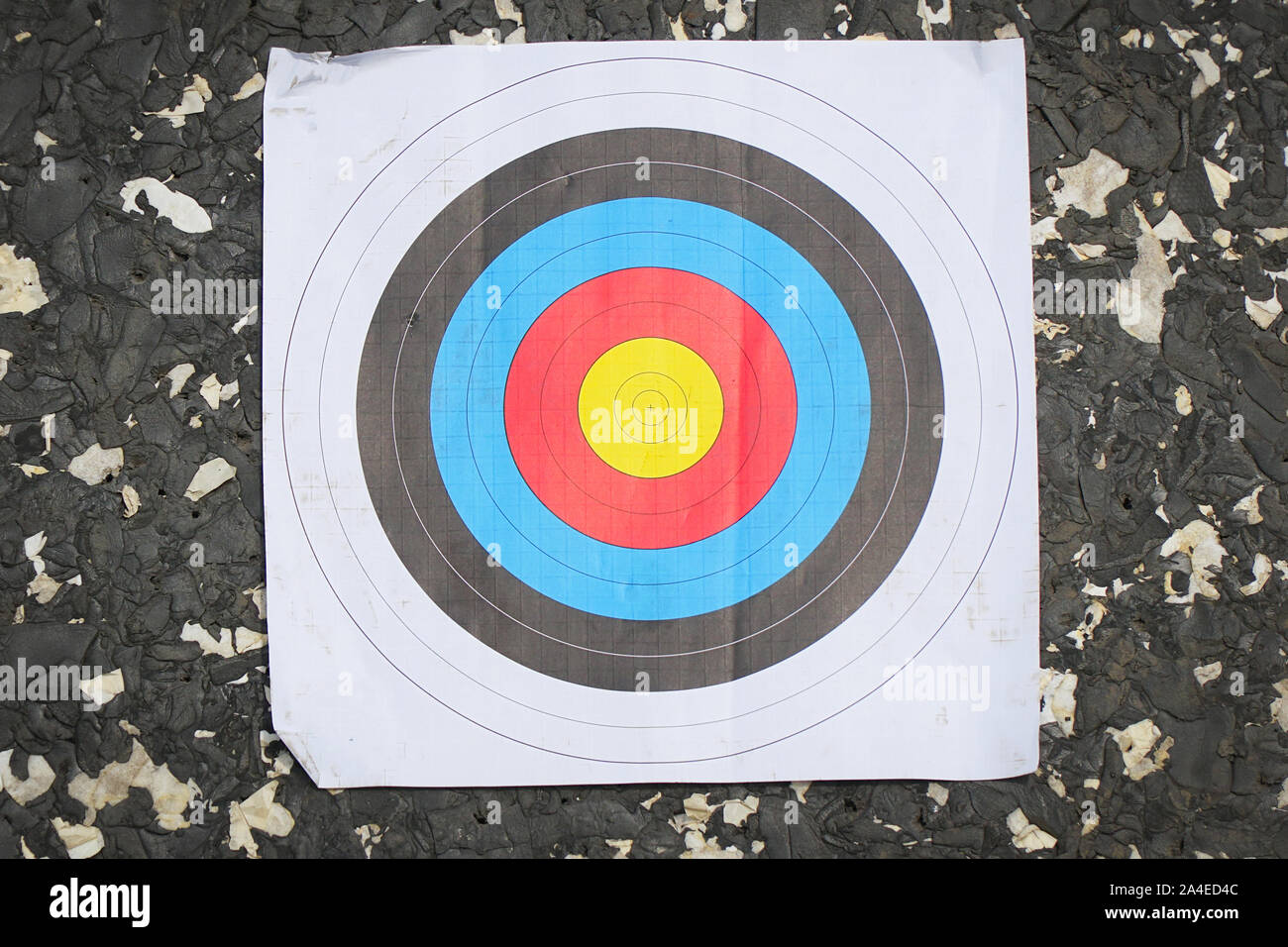 Standard color target for shooting on a black background Stock Photo ...